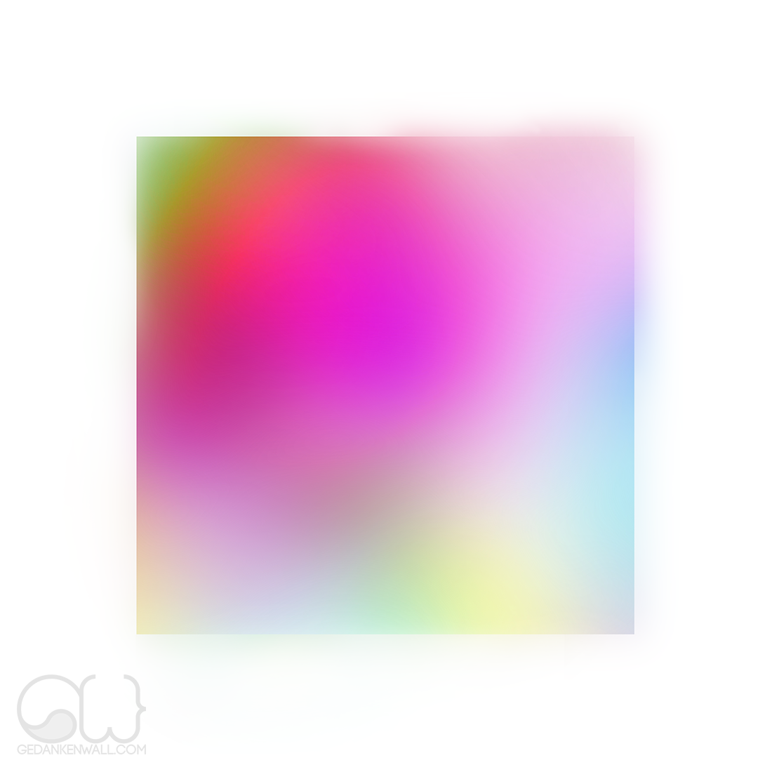 Blurry Square | Gedankenwall